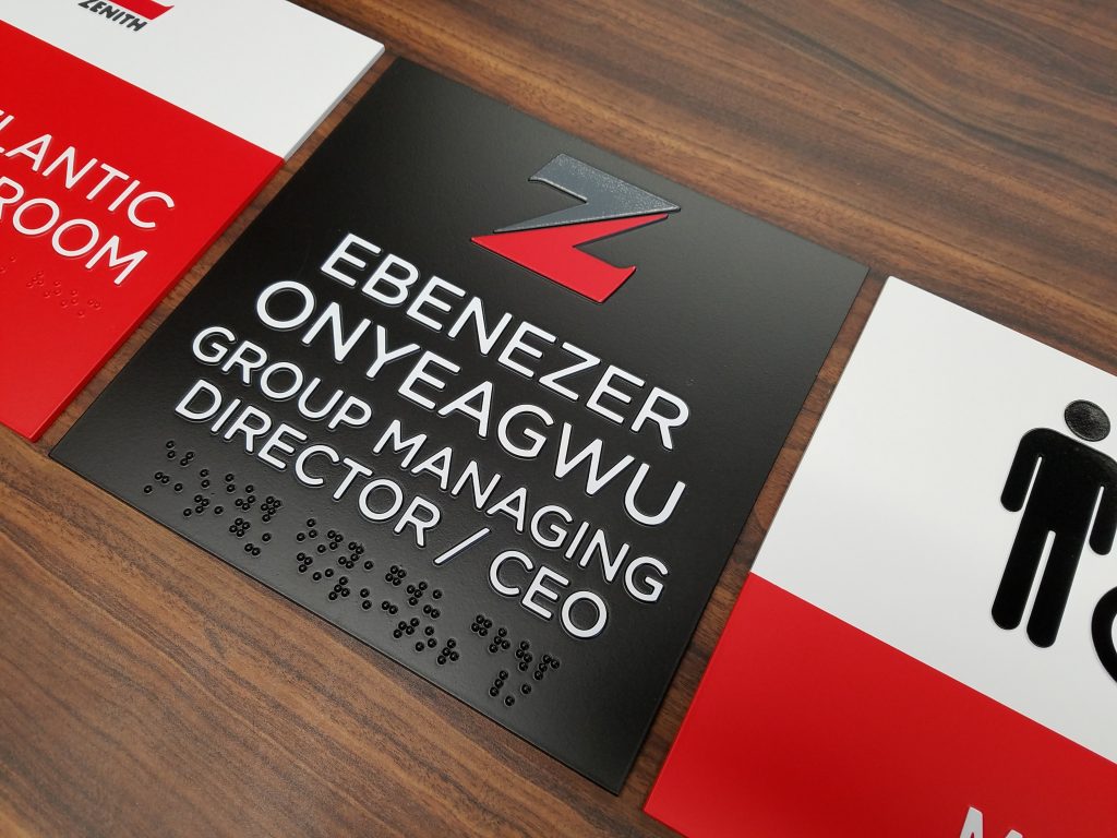 High-End Photopolymer Signage