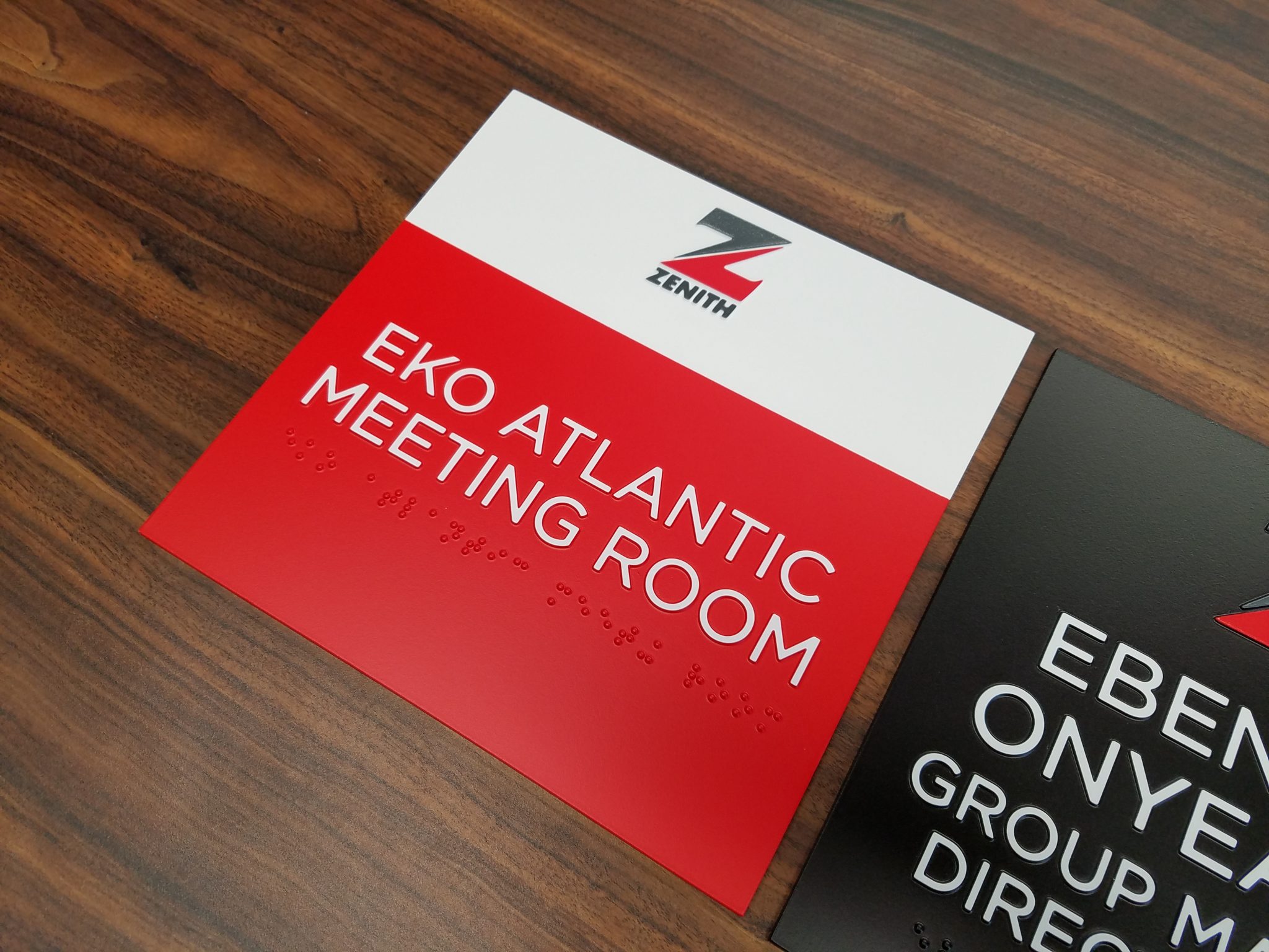 High-End Photopolymer Signage