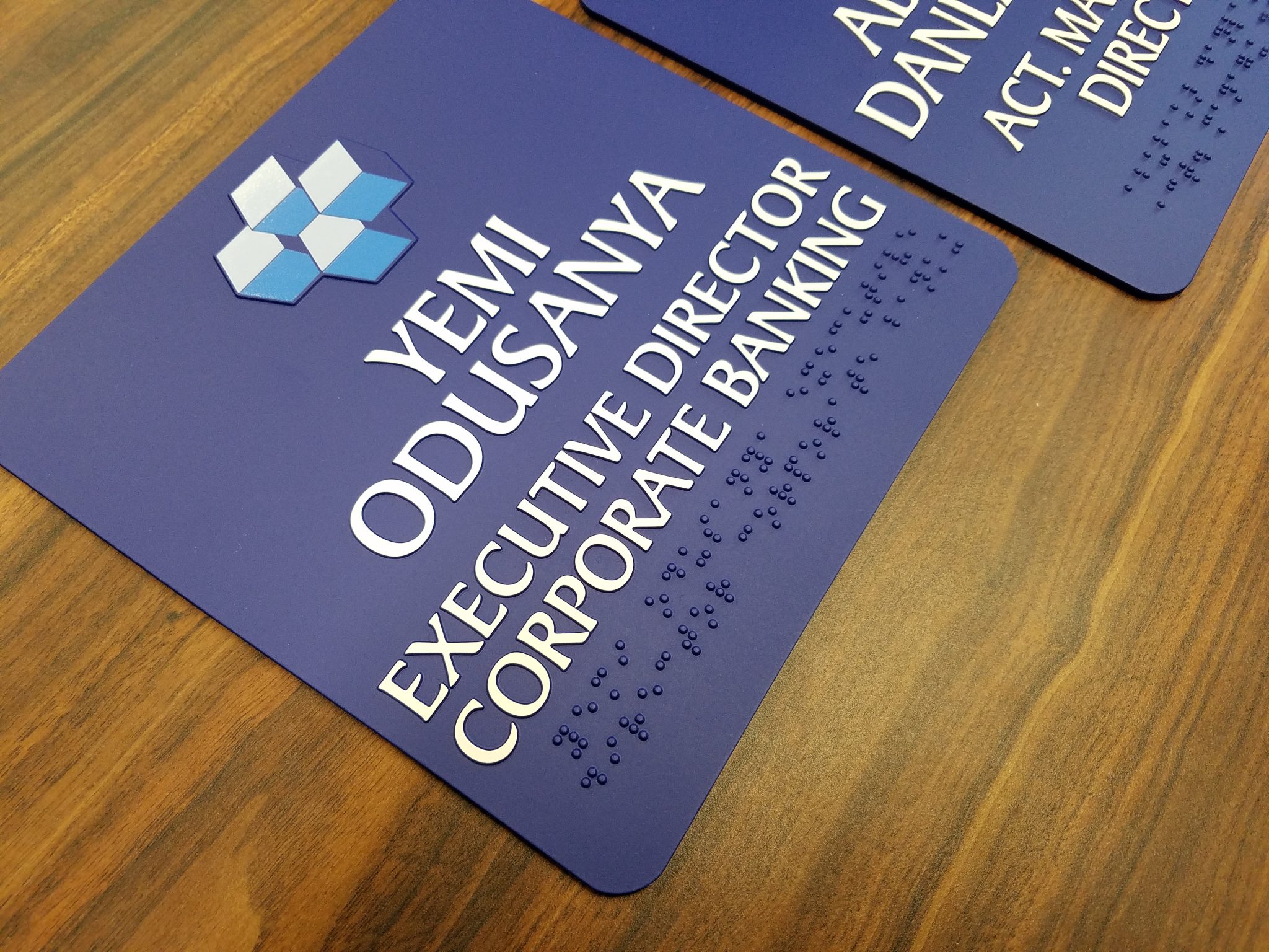 High-End Photopolymer Signage