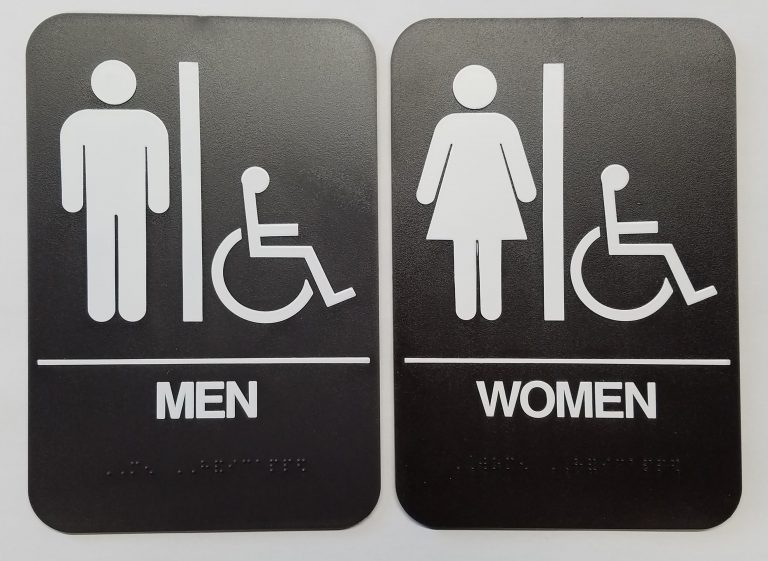 Plastic Injection Molded ADA Signage | Bell Company, Inc.