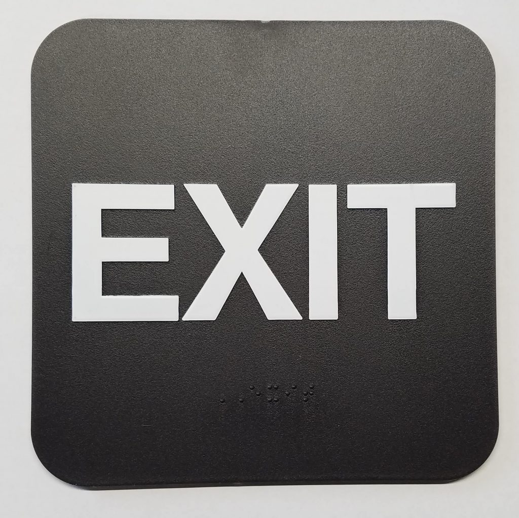 Plastic Injection Molded ADA Signage | Bell Company, Inc.